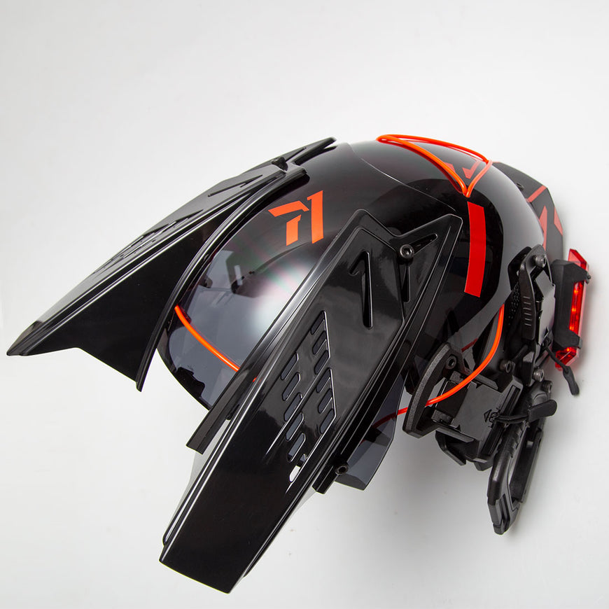 Cyberpunk Mask Tactical Helmet with Streamers Carnival Gift | FuturFam ...