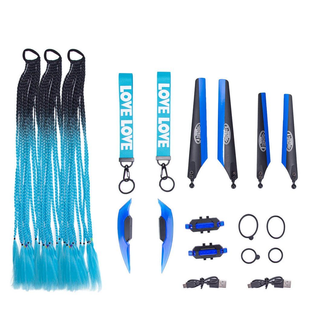 Sci-Fi Cyberpunk Devil Horns Costume Halloween Masquerade | FuturFam ...